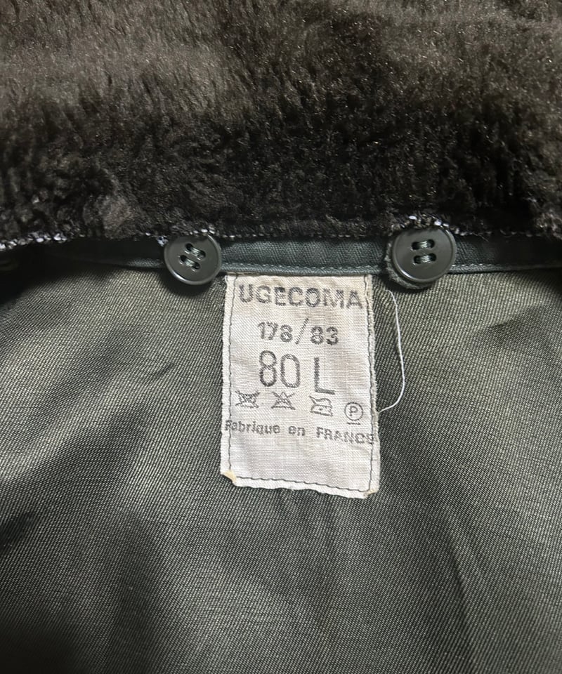 80's vintage フランス軍 フライトジャケット ヘリンボーン M-L 80's vintage フランス軍 フライトジャケット ヘリンボーン M-L