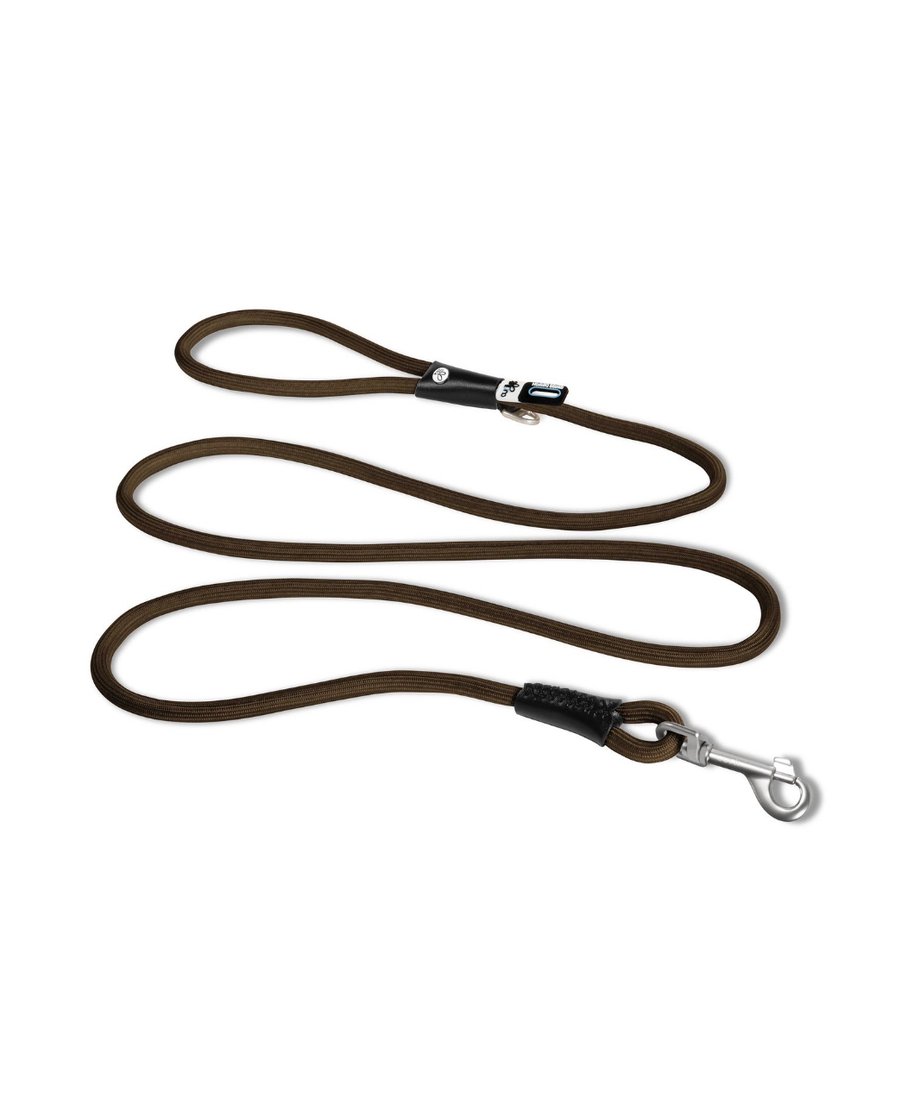 [Curli] Stretch Comfort Leash ブラウン | White Sock...