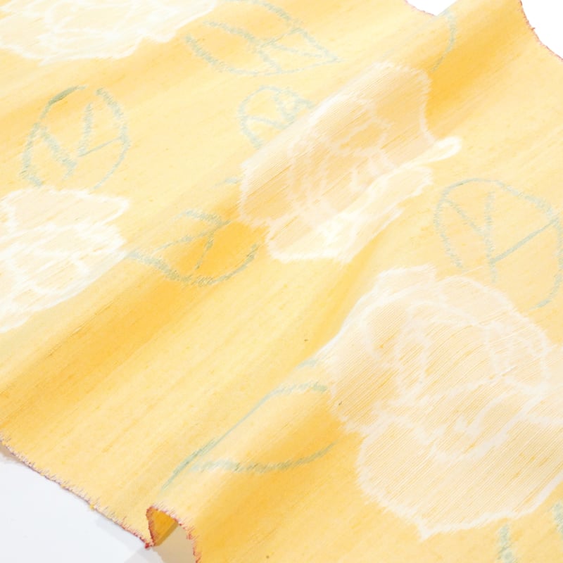 絵絣紬「千切屋謹製縹紬・絵絣・薔薇」 | MINOKO STORE 絵絣紬「千切屋謹製縹紬・絵絣・薔薇」 | MINOKO STORE