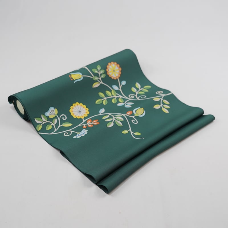 九寸(名古屋帯)「染の川勝・塩瀬・染め帯・花唐草」 | MINOKO STORE 九寸(名古屋帯)「染の川勝・塩瀬・染め帯・花唐草」 | MINOKO STORE