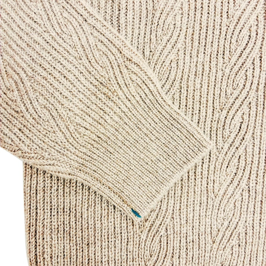 FIORONI / TURTLE NECK SW / SESAMO BROWN | steve...