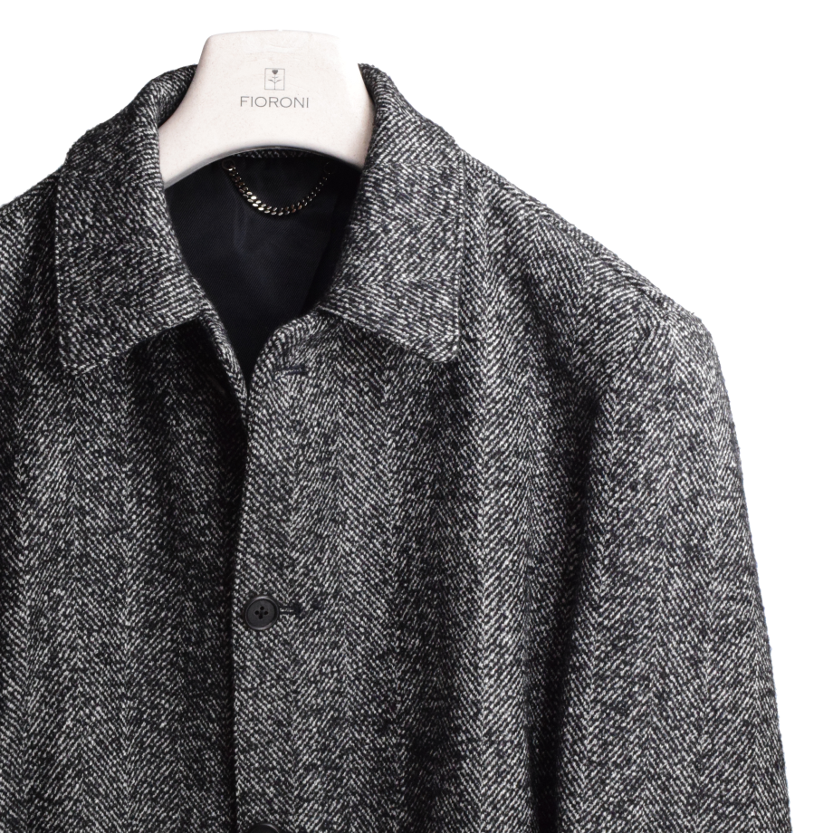 FIORONI / FABRICK JACKET / GREY | steve on line...