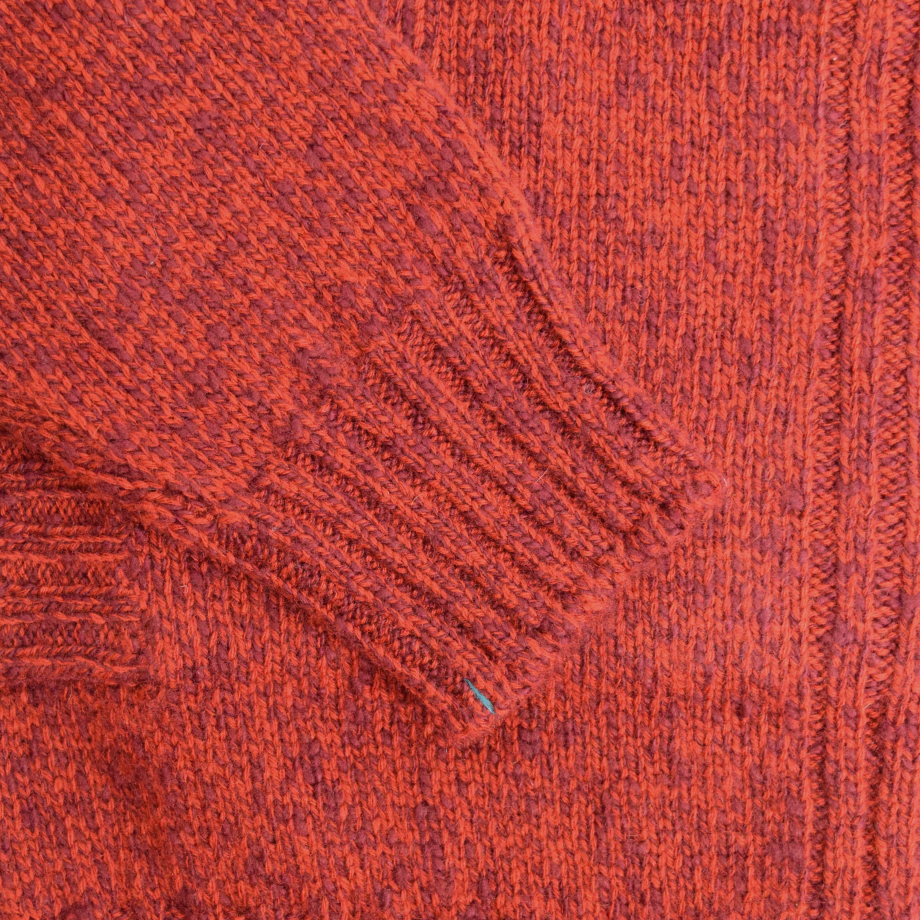 FIORONI / BOMBER ZIP SWEAT / ROSSO | steve on l...