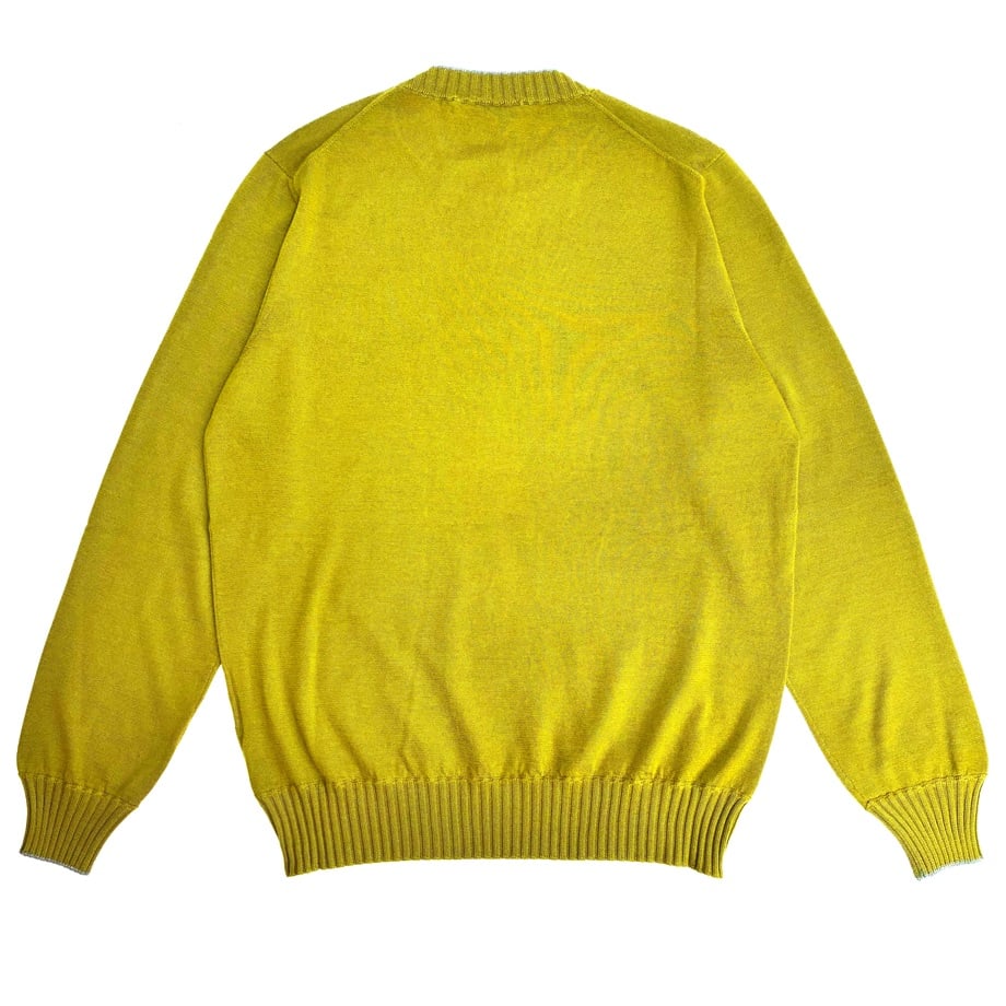 FIORONI / ROUND-NECK SWEAT / PISTACCHIO | steve...