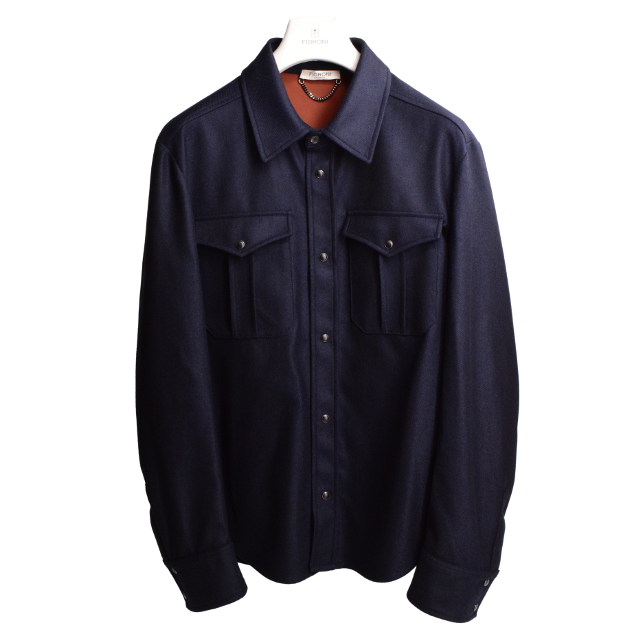 FIORONI / WOVEN STYLE SHIRT | steve on line store