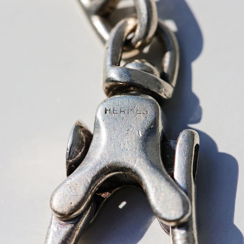 SOLD】Vintage HERMES Chaine d'ancre Key Ring | SOLD】Vintage HERMES Chaine d'ancre Key Ring |