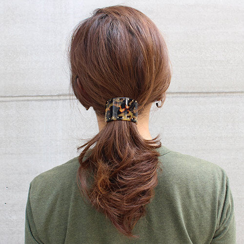 スタッズ ポニーテール バレッタ (トーキョー) | STEP-HAIR スタッズ ポニーテール バレッタ (トーキョー) | STEP-HAIR