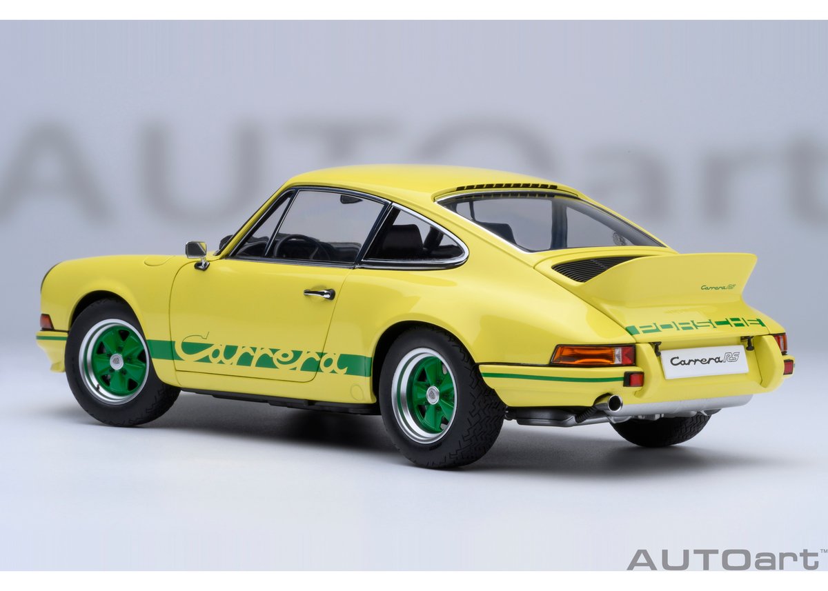 AUTOart 1/18 ポルシェ 911 カレラ 2.7 RS (ライトイエロー AUTOart 1/18 ポルシェ 911 カレラ 2.7 RS (ライトイエロー