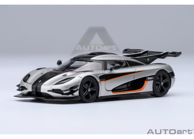 AUTOart 1/64 ケ-ニグセグ One:1 (メタリック・シルバー AUTOart 1/64 ケ-ニグセグ One:1 (メタリック・シルバー