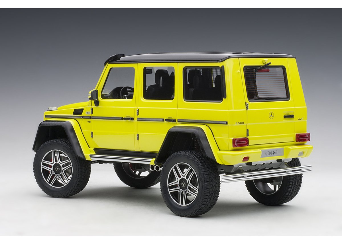 AUTOart 1/18 メルセデス・ベンツ G500 4X4(イエロー) 76319 AUTOart 1/18 メルセデス・ベンツ G500 4X4(イエロー) 76319