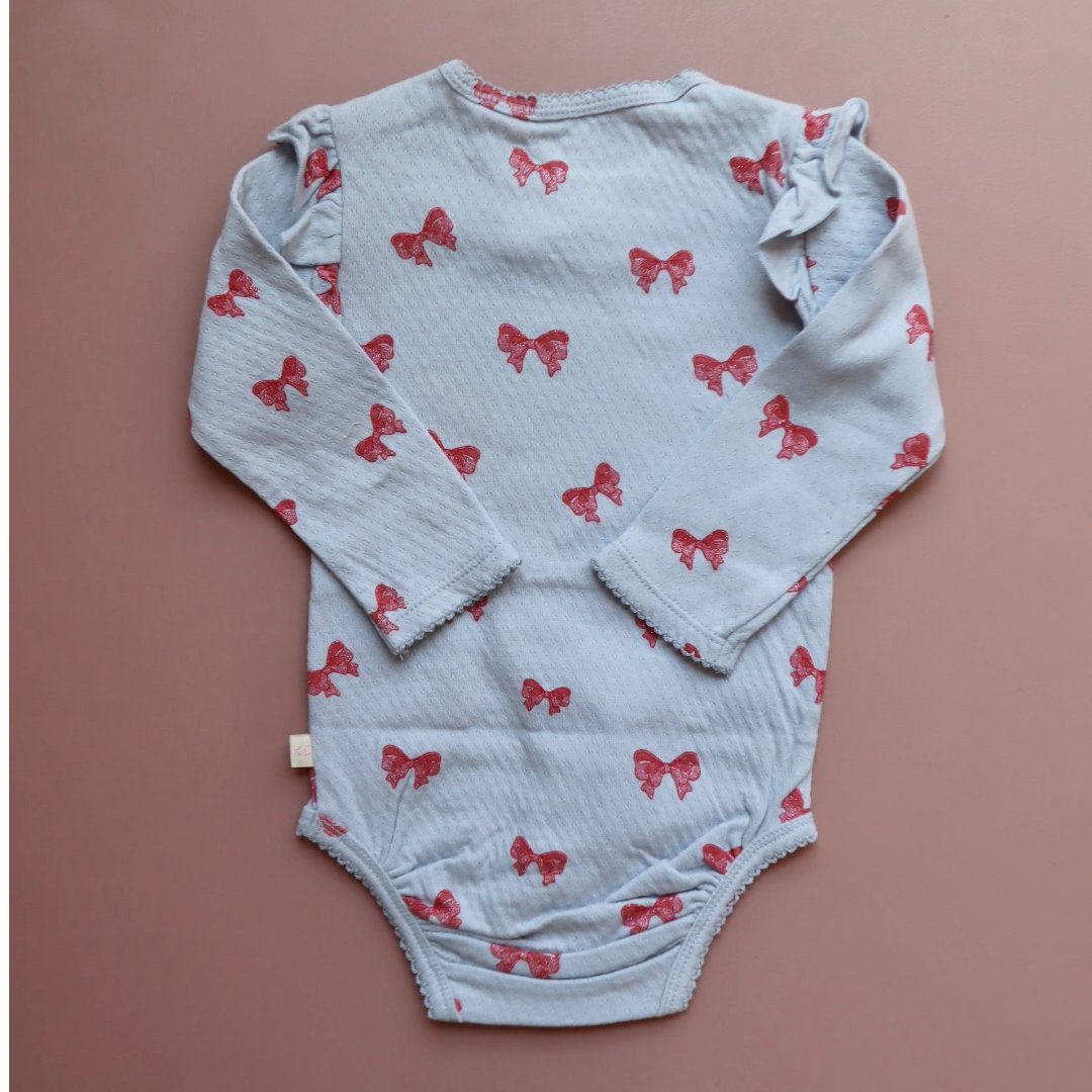 [Konges Slojd] SUI FRILL BODY GOTS | ROSIA BLU...