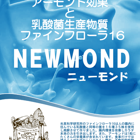 発酵習慣『NEWMONDニューモンド』 | アーモンドスイーツのお店 パパピニョル