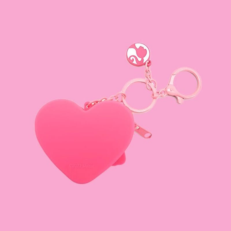 Barbie バービー イヤホンケース シリコンポーチ キーホルダー Barbie バービー イヤホンケース シリコンポーチ キーホルダー