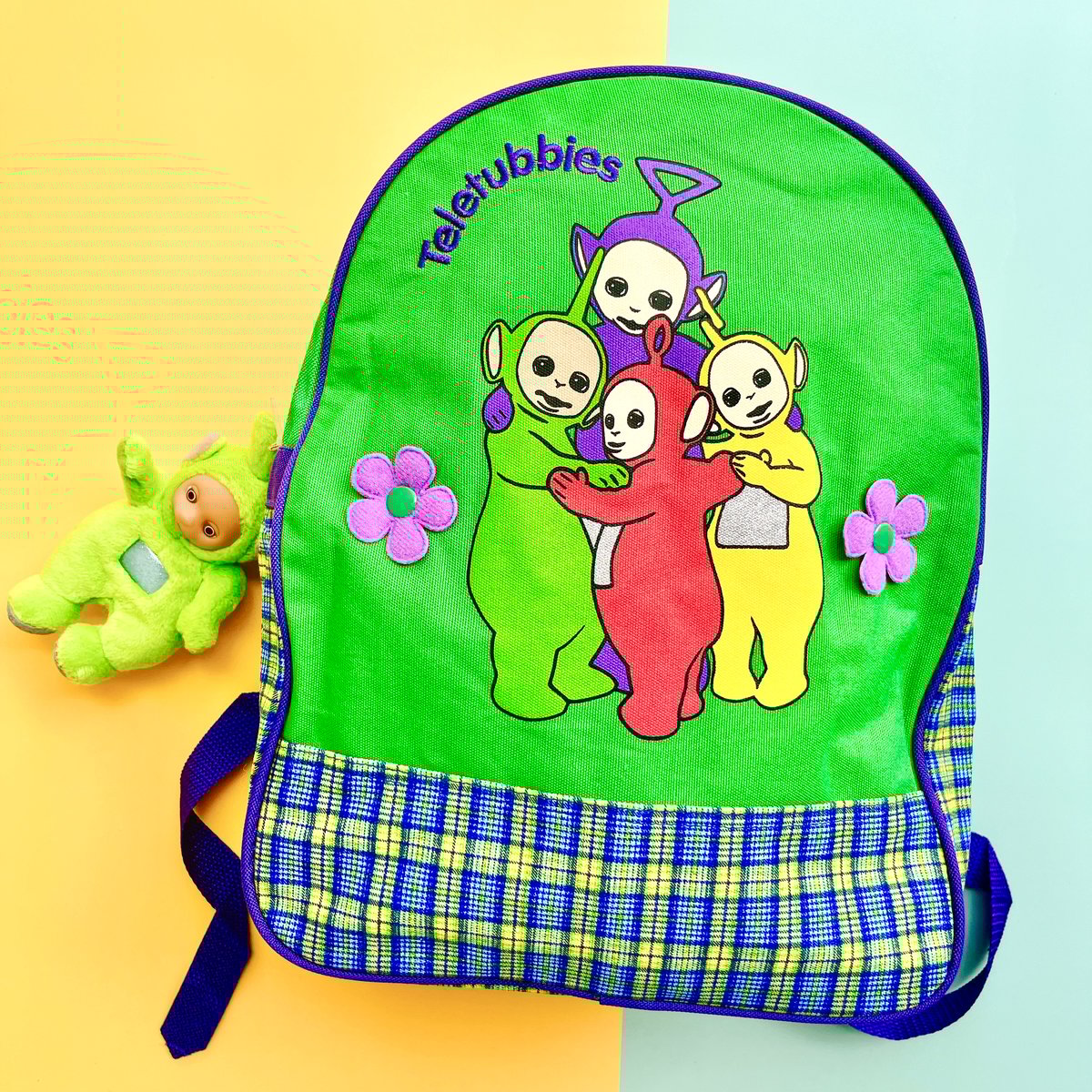 Teletubbies 90's Backpack with Keychain - Deads...