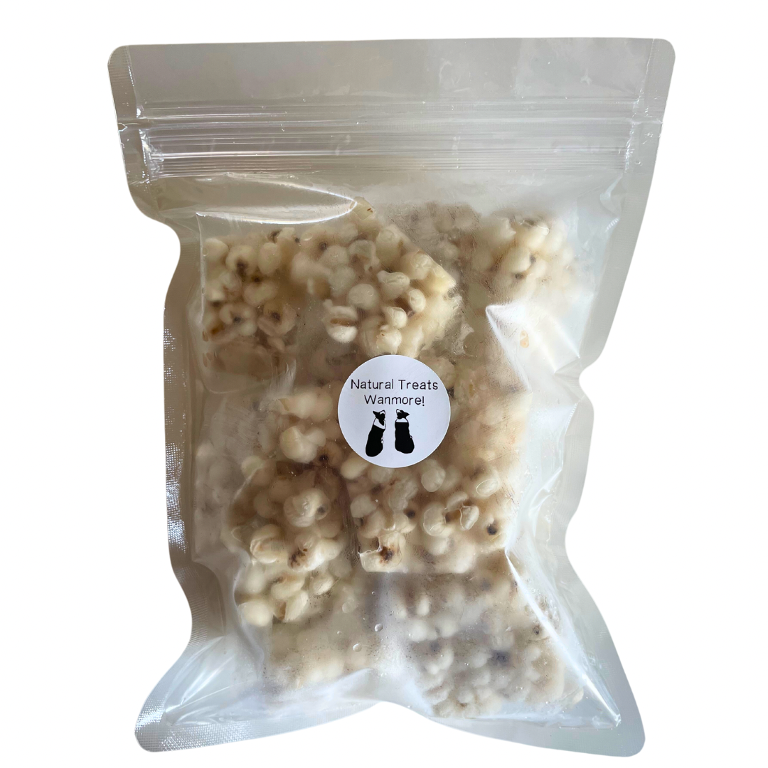 炊いたはとむぎの冷凍キューブ | Natural Treats Wanmore!