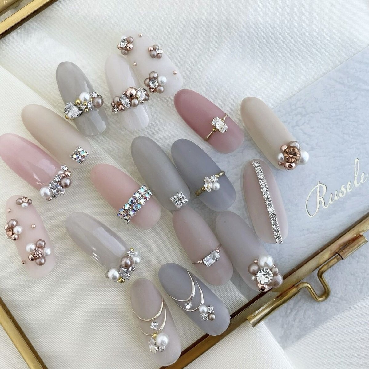 Crystal bijou chain | Rusele