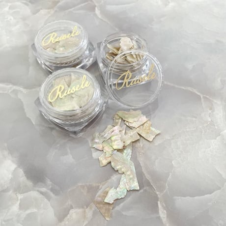 Milky color shell -cream- | Rusele