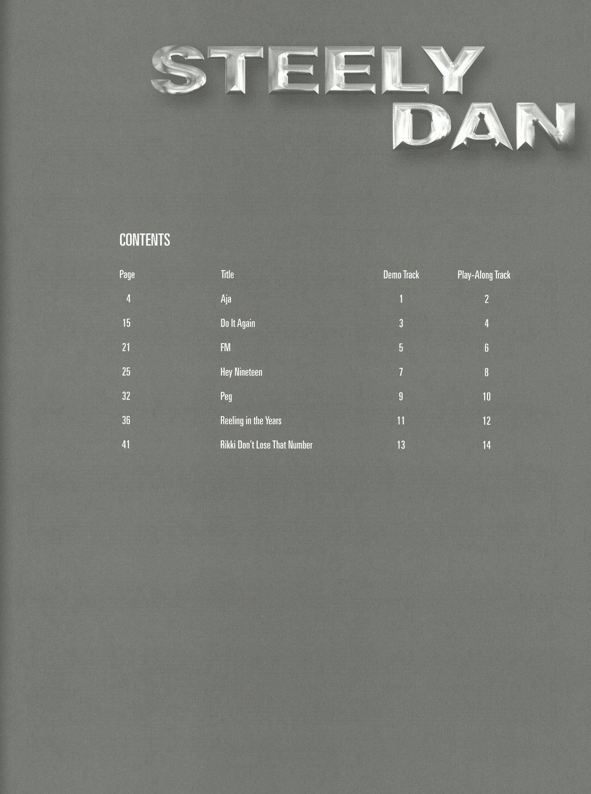 【00700201】スティーリー・ダン（CD付）＜Keyboard Play-Along Vo...