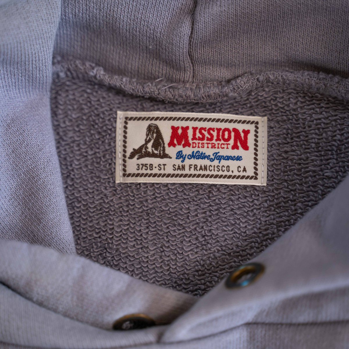SAX BLUE】MISSION DISTRICT SUN FADED PULLOVER H SAX BLUE】MISSION DISTRICT SUN FADED PULLOVER H