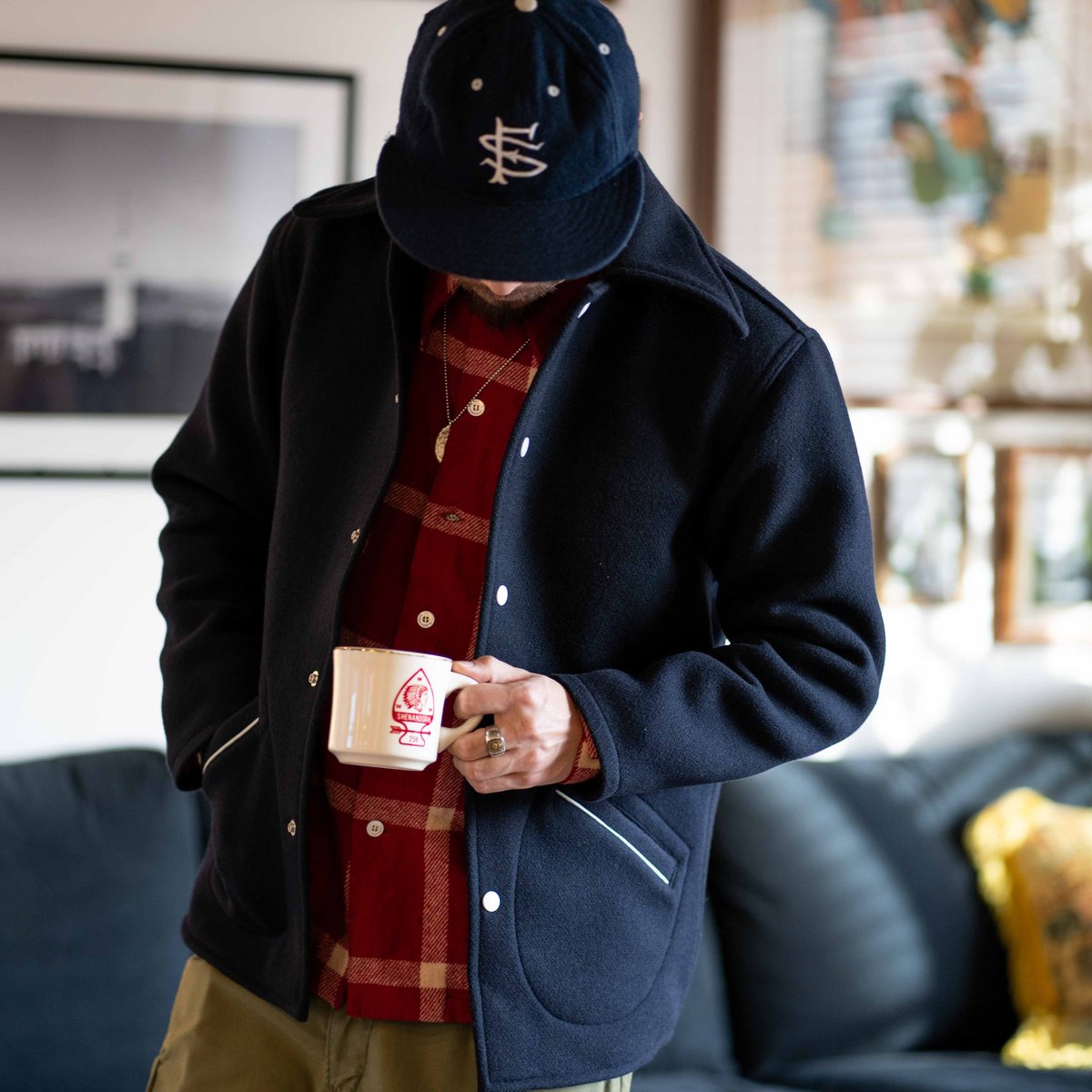 Missions Wool Jacket (Navy) | NATIVE JAPANESE W...