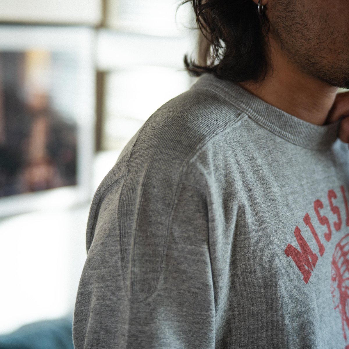 MISSIONS FOOTBALL SF TEE (Red)【A.G.SPALDING & B...