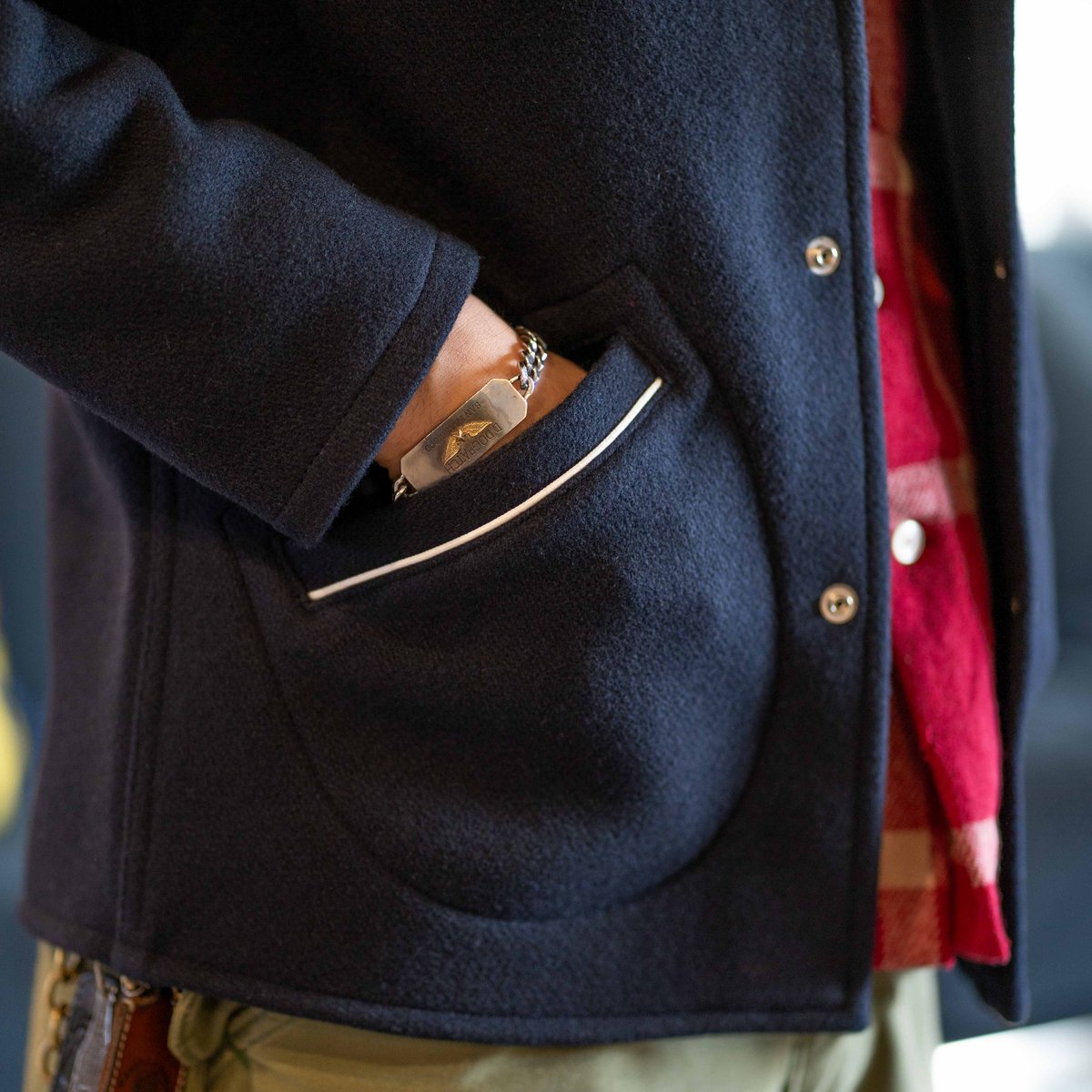 Missions Wool Jacket (Navy) | NATIVE JAPANESE W...