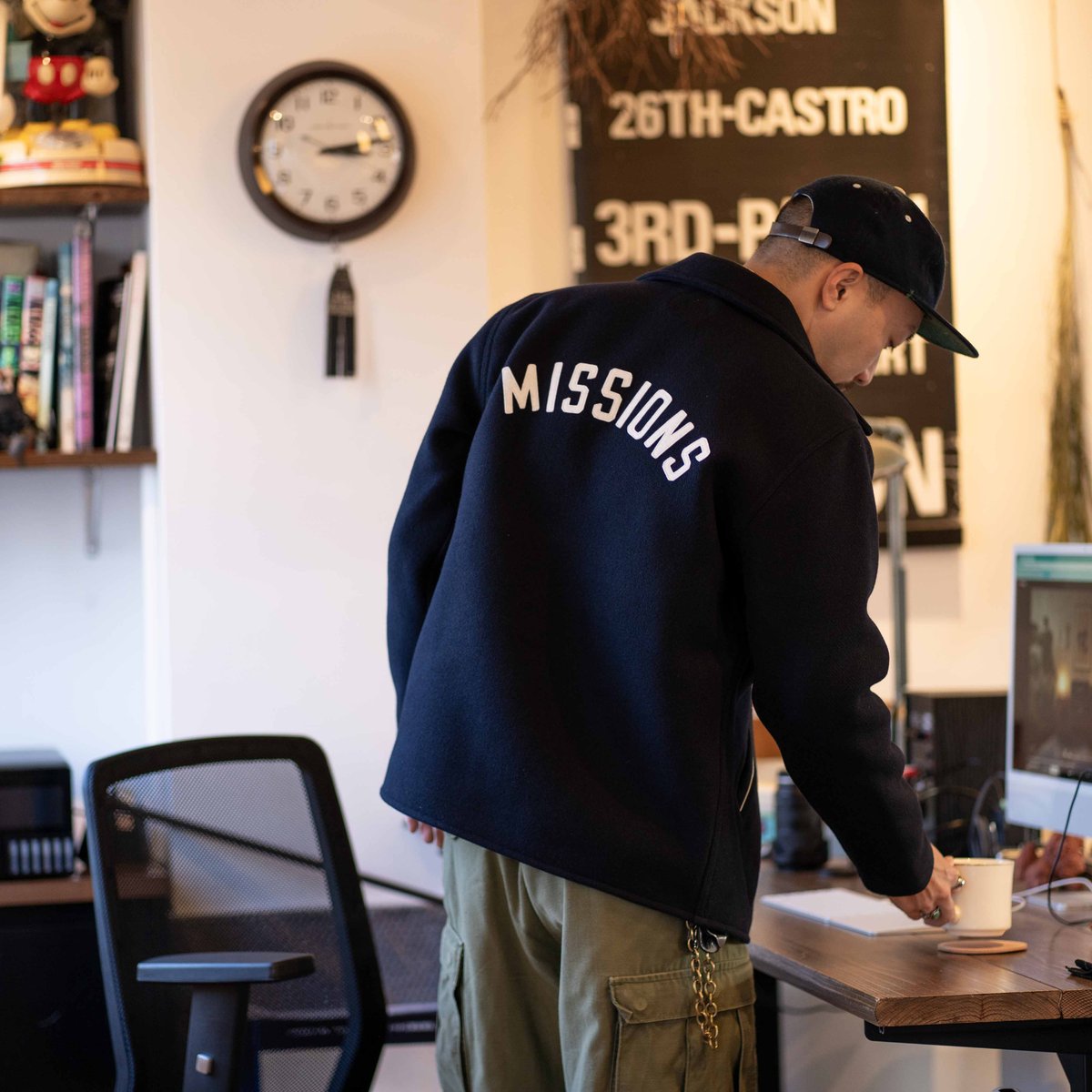 Missions Wool Jacket (Navy) | NATIVE JAPANESE W...
