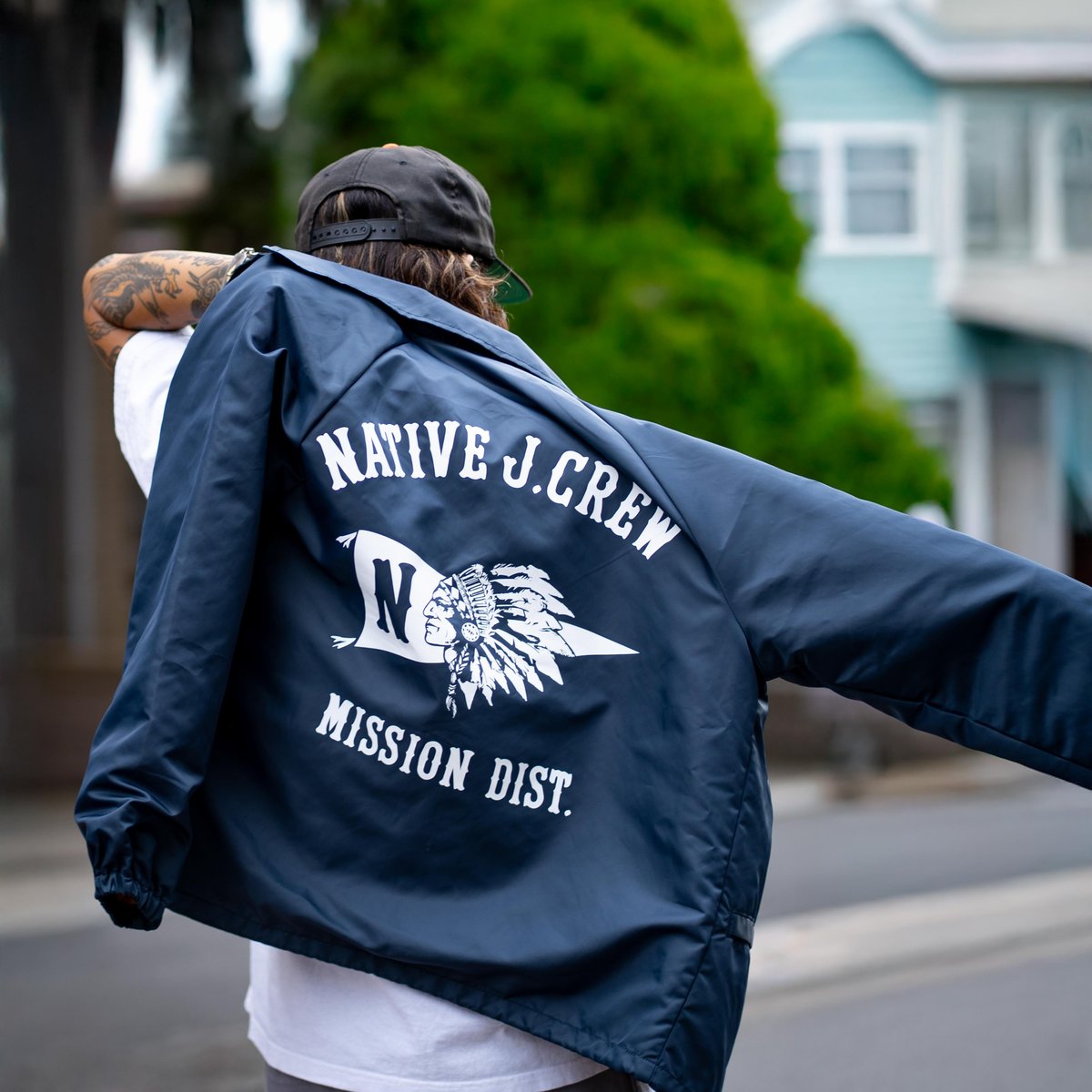 【Navy】NATIVE J.CREW NYLON JACKET | NATIVE JAPAN...