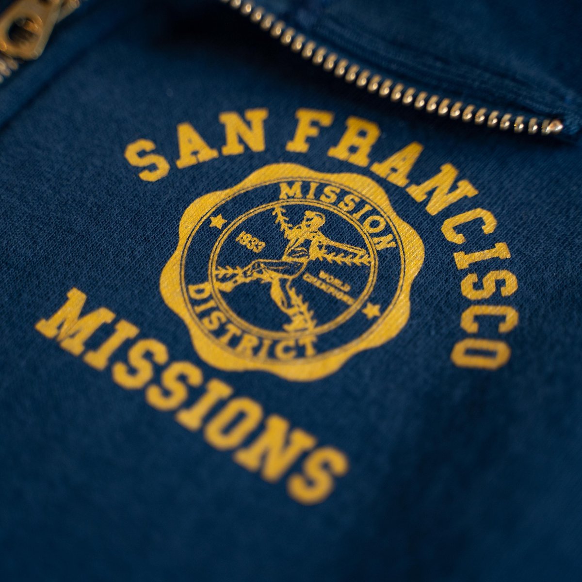 【A.G.SPALDING & BROS. × MISSION DISTRICT】HALF Z...