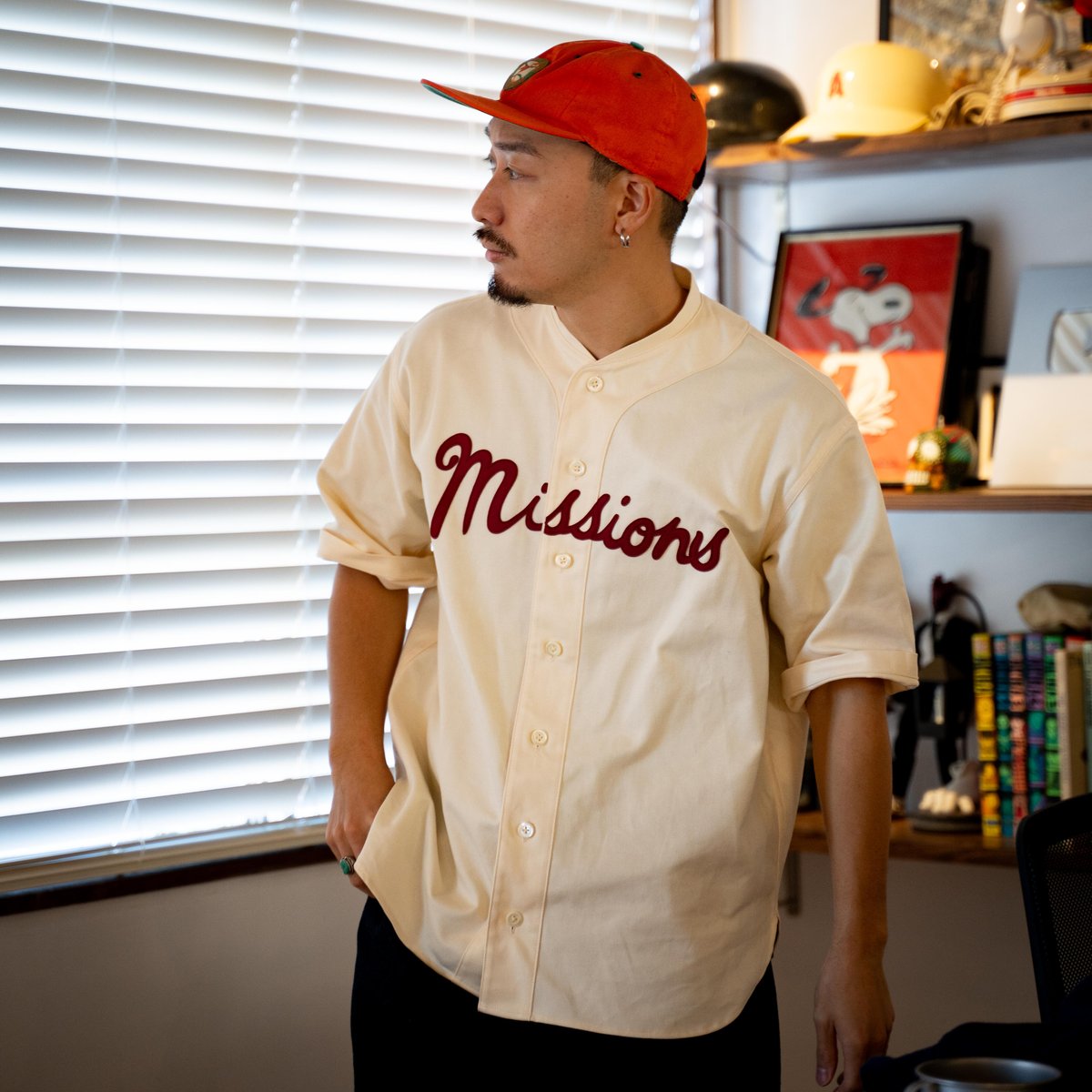 MISSIONS BASEBALL SHIRT【A.G.SPALDING & BROS × M...