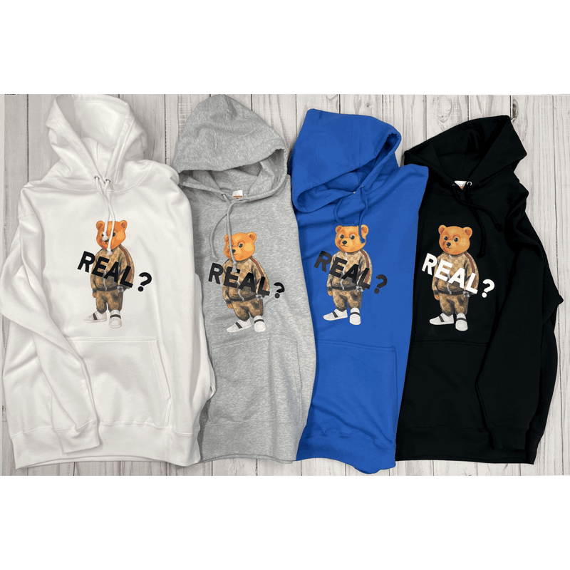 UNISEX】パロディクマパーカー(Parody bear hoodie) | REAL C UNISEX】パロディクマパーカー(Parody bear hoodie) | REAL C