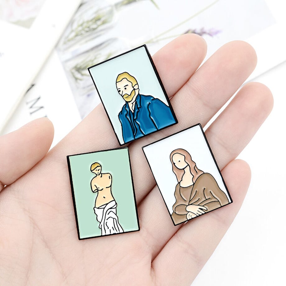 ART pins (Set of 5) | new to vintage