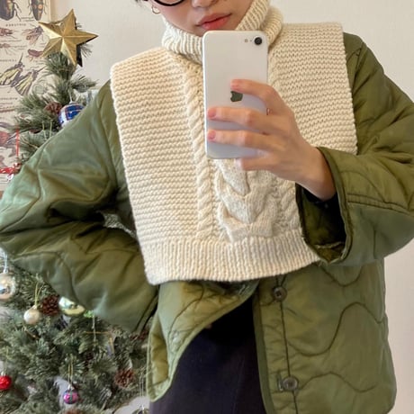 Turtleneck Knit Bib Pattern~タートルネックニットビブ~ | KNI...