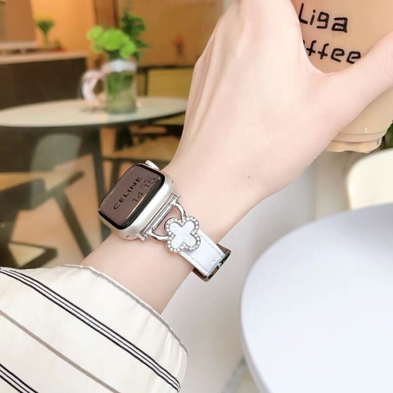 N473】四つ葉クローバー アップル ウォッチ バンド 女性 人気 N473】四つ葉クローバー アップル ウォッチ バンド 女性 人気