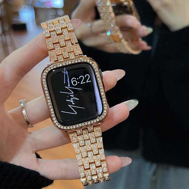 N231】Apple Watch ゴールド バンド 女性 アップルウォッチ7 se N231】Apple Watch ゴールド バンド 女性 アップルウォッチ7 se