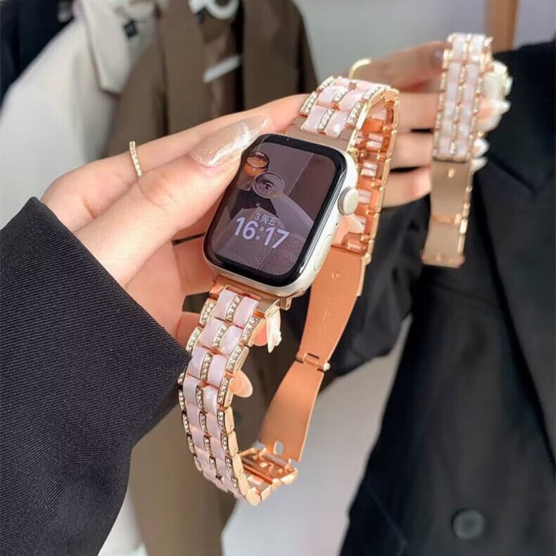 アップルウォッチバンド ステンレスベルト Apple Watch キラキラ アップルウォッチバンド ステンレスベルト Apple Watch キラキラ