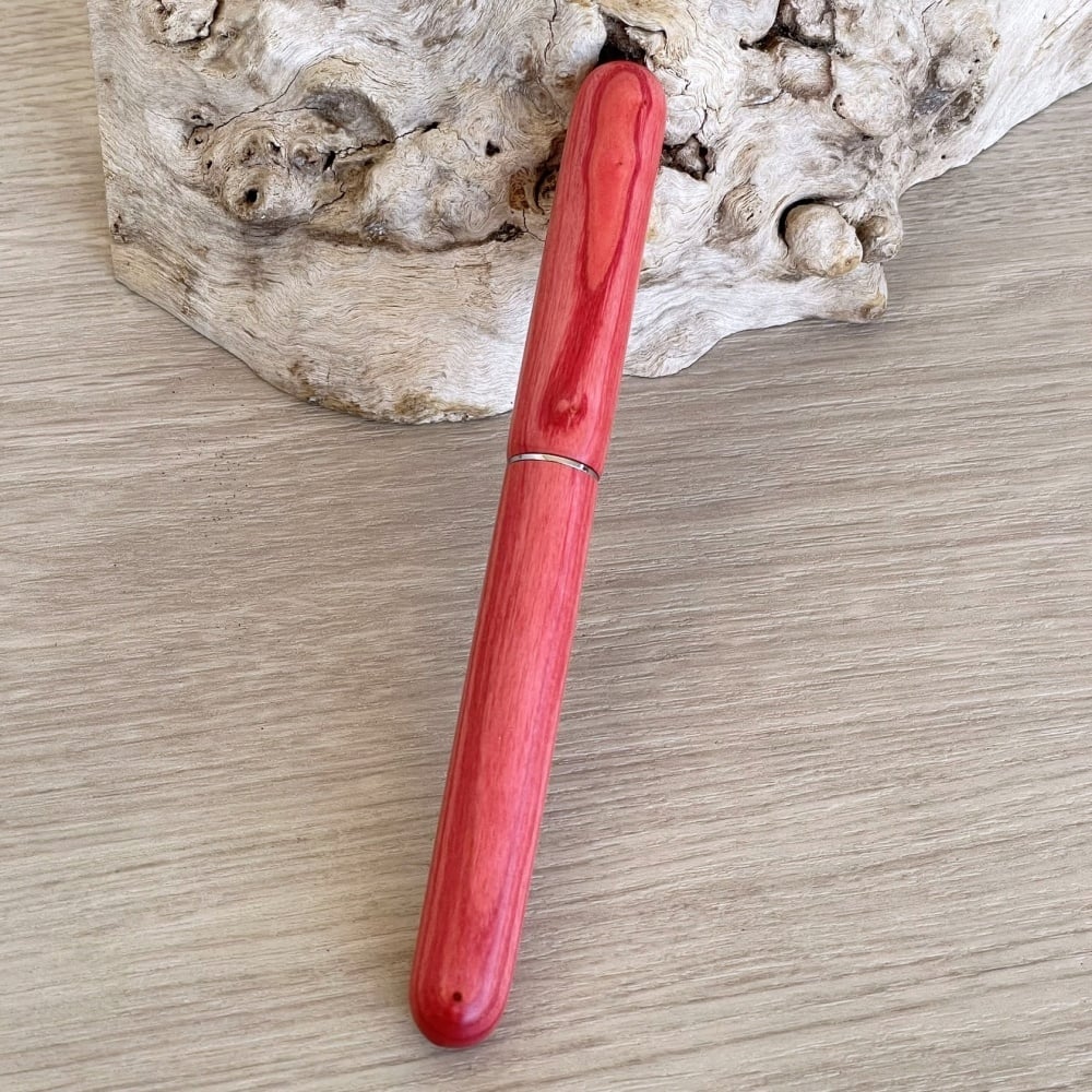 WISH万年筆 / ピンクアイボリー / クローズエンドスタイル / 一点もの 511159 ...