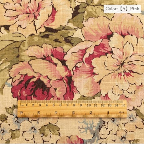136.国産綿麻こうの早苗デザイン | ﾊﾟｯﾁﾜｰｸのお店 Dears Quilt's STORE