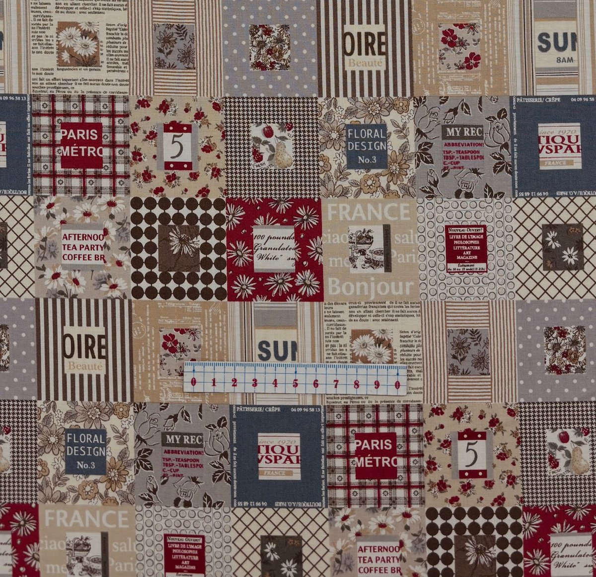 国産プリントYUWA 19小関鈴子 | ﾊﾟｯﾁﾜｰｸのお店 Dears Quilt's STORE
