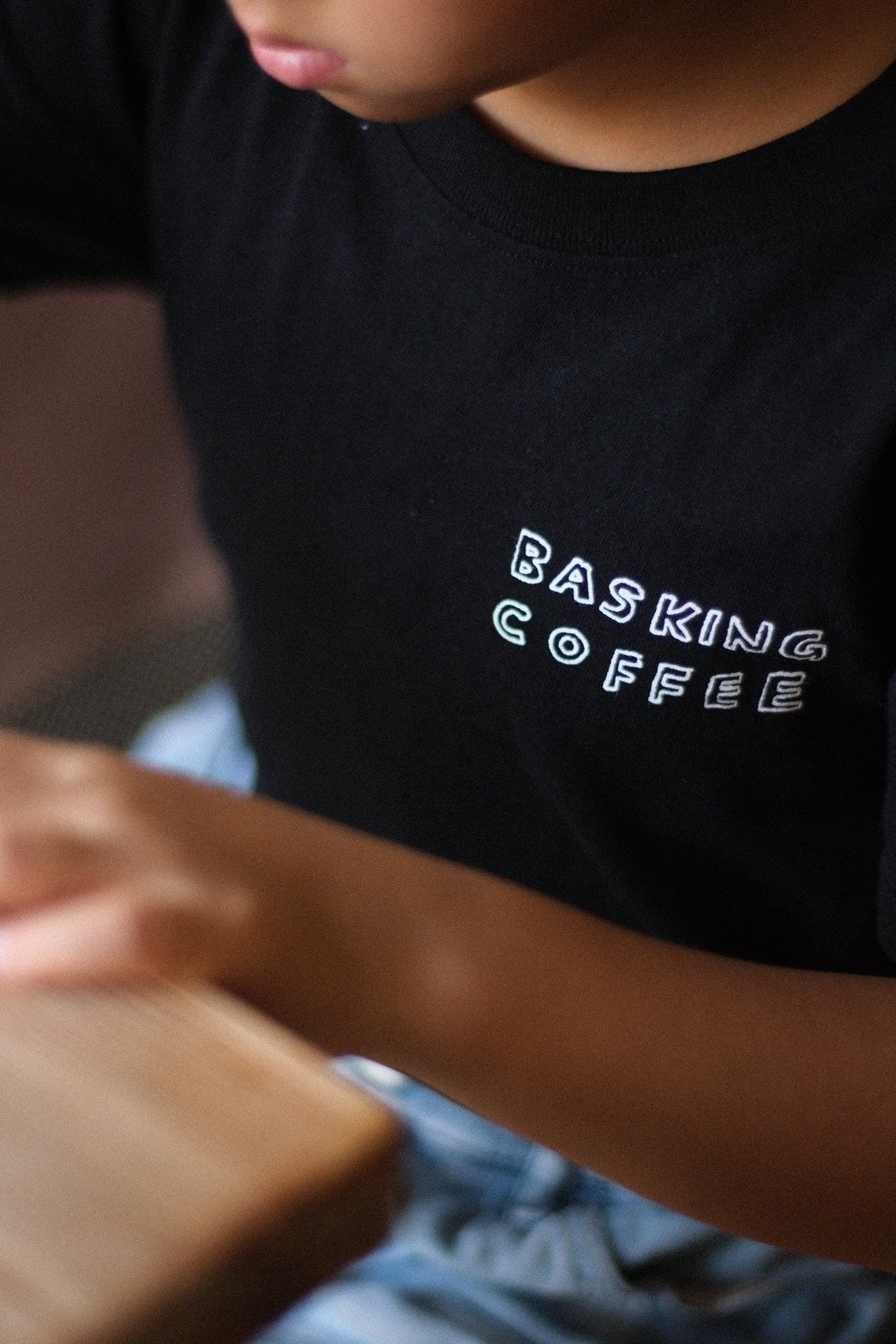 BASKING COFFEE オリジナルTシャツ（キッズサイズ） | BAKSING COFF...