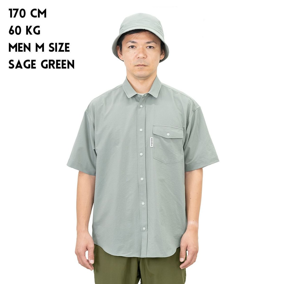 RIDGE MOUNTAIN GEAR】Basic Short Sleeve Shirt | RIDGE MOUNTAIN GEAR】Basic Short Sleeve Shirt |