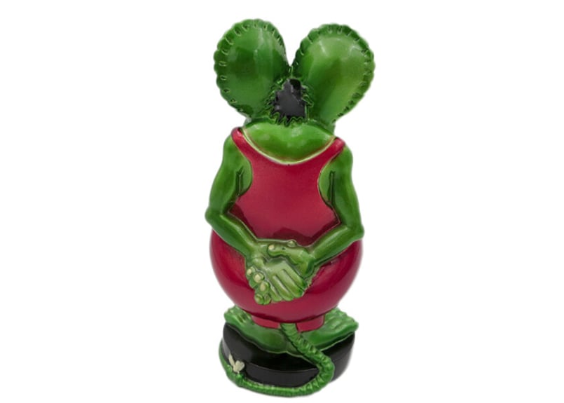 ラットフィンク ボビングヘッド グリーンメタリック【RAT FINK ラットフィンク ボビングヘッド グリーンメタリック【RAT FINK