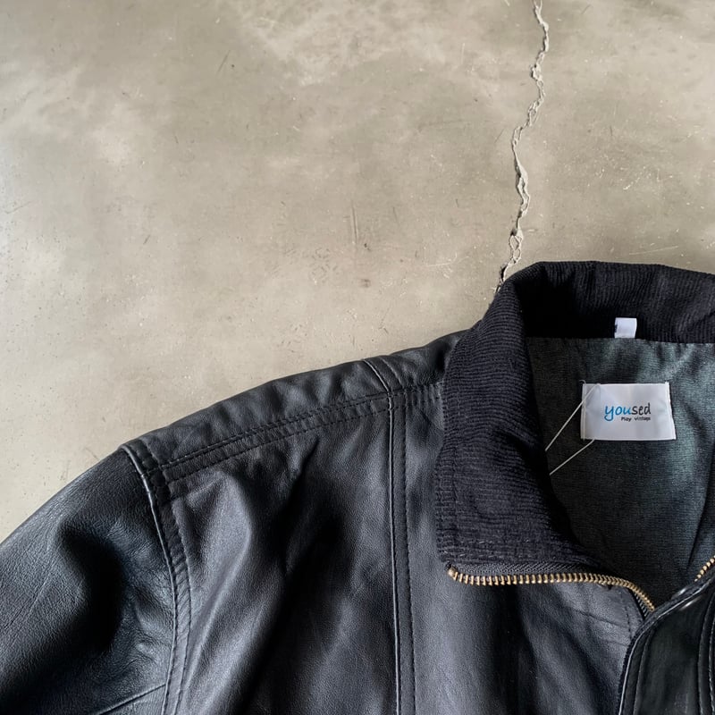 yoused/ユーズド『RETRO BAGGIES LEATHER JKT』 | SUNQGO yoused/ユーズド『RETRO BAGGIES LEATHER JKT』 | SUNQGO