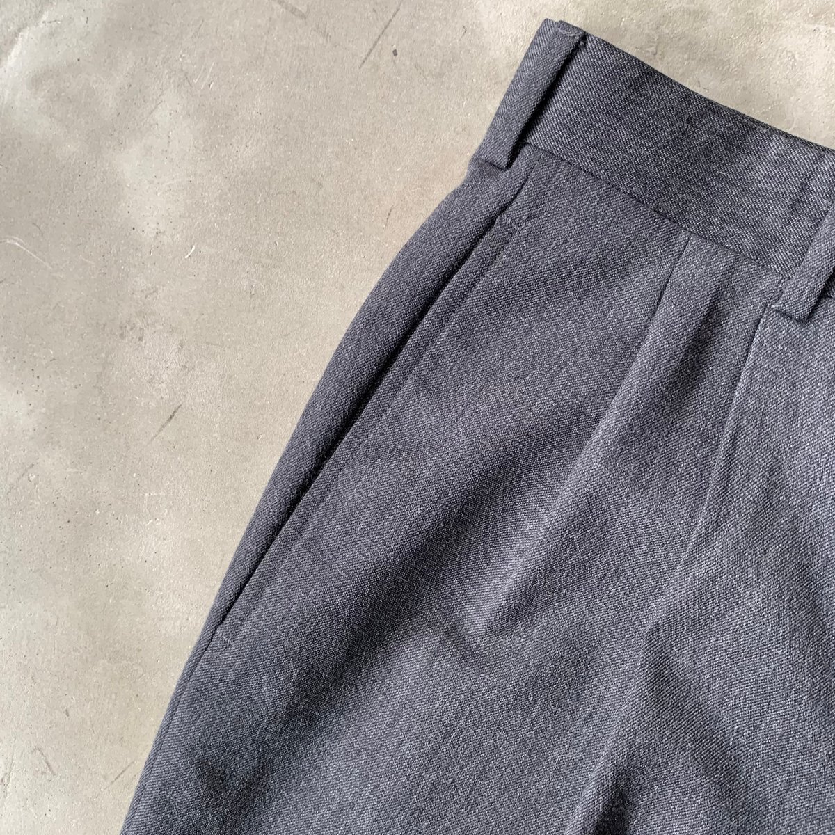 Used/ユーズド『two tuck slacks pants』 | SUNQGO