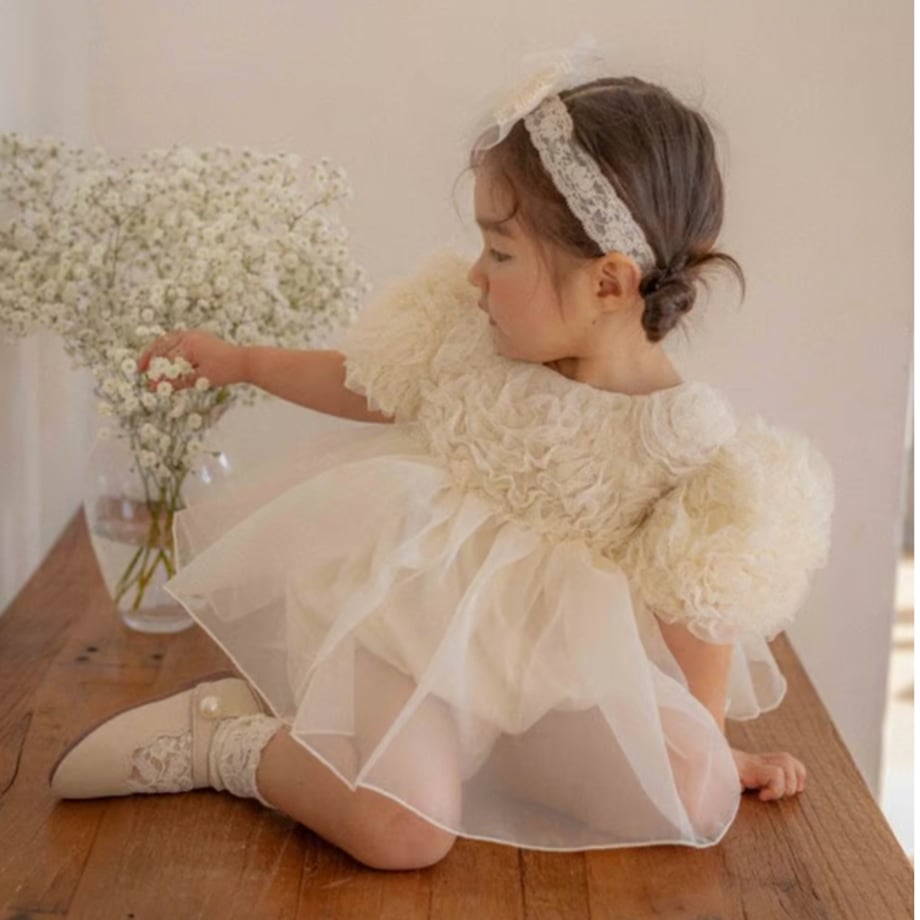 [予約] Blooming rose pearl suit / OREN by Hibyebe...
