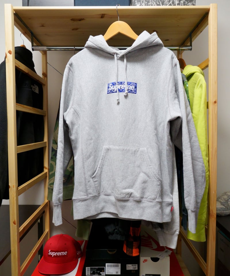 Supreme Bandana Box Logo Hooded Sweatshirt Heat Supreme Bandana Box Logo Hooded Sweatshirt Heat