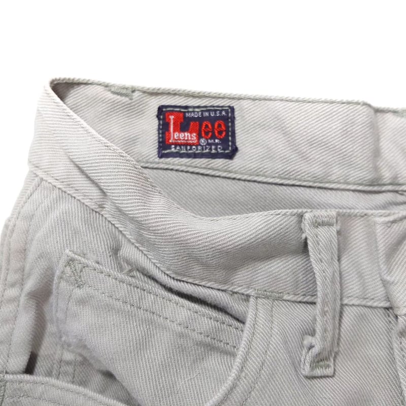Lee 70s Leens コットンツイル5Pパンツ YOUTH MADE IN USA | Lee 70s Leens コットンツイル5Pパンツ YOUTH MADE IN USA |