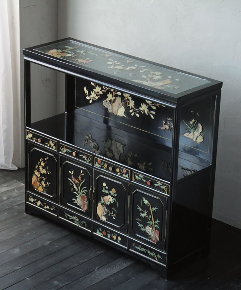 螺鈿棚 インテリア 骨董品 | HORIDASHI市 螺鈿棚 インテリア 骨董品 | HORIDASHI市