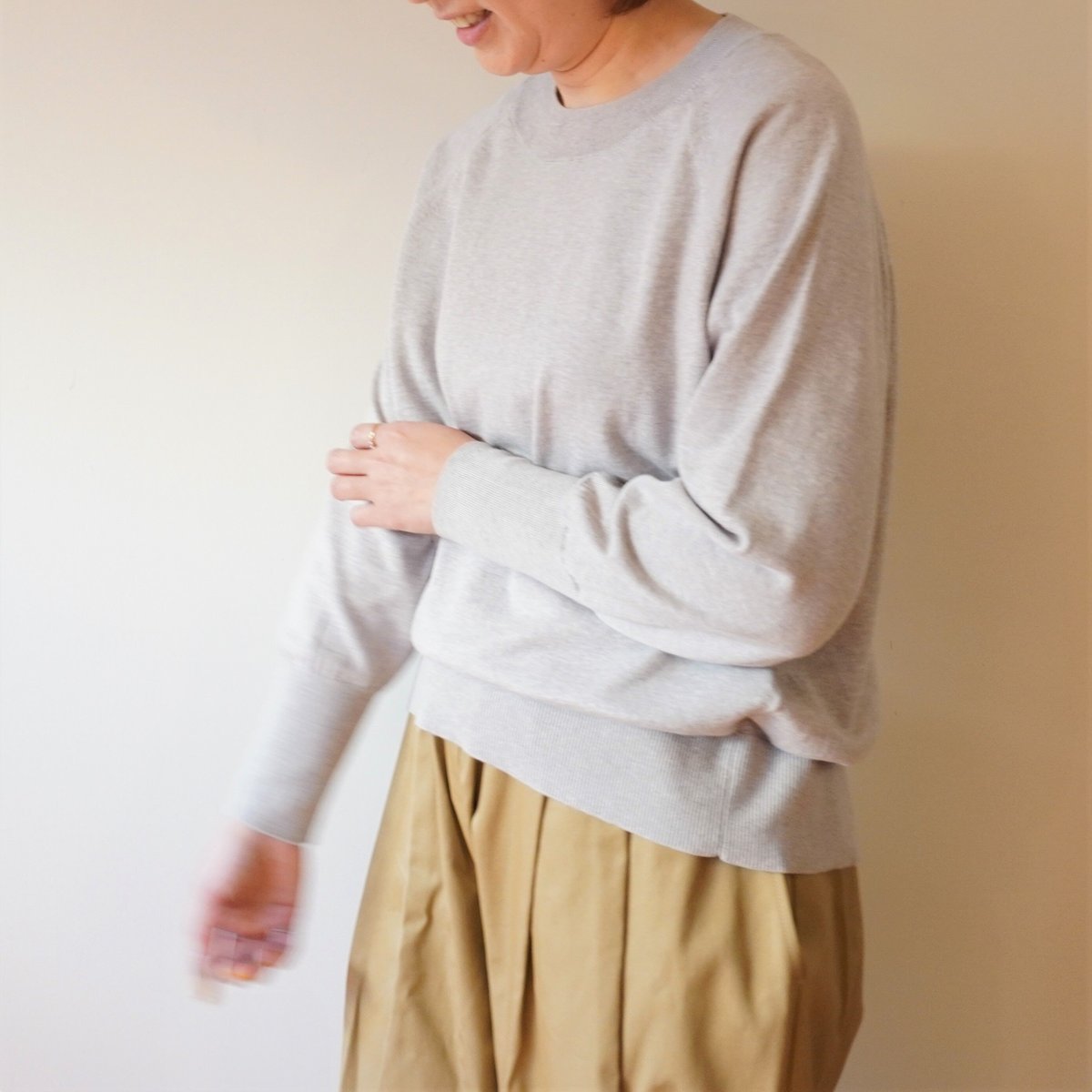 emplir／オリジナル コットンカシミヤ プルオーバー | Beignets Online