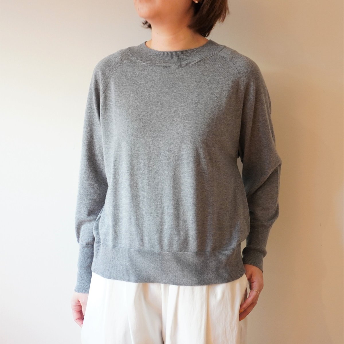 emplir／オリジナル コットンカシミヤ プルオーバー | Beignets Online